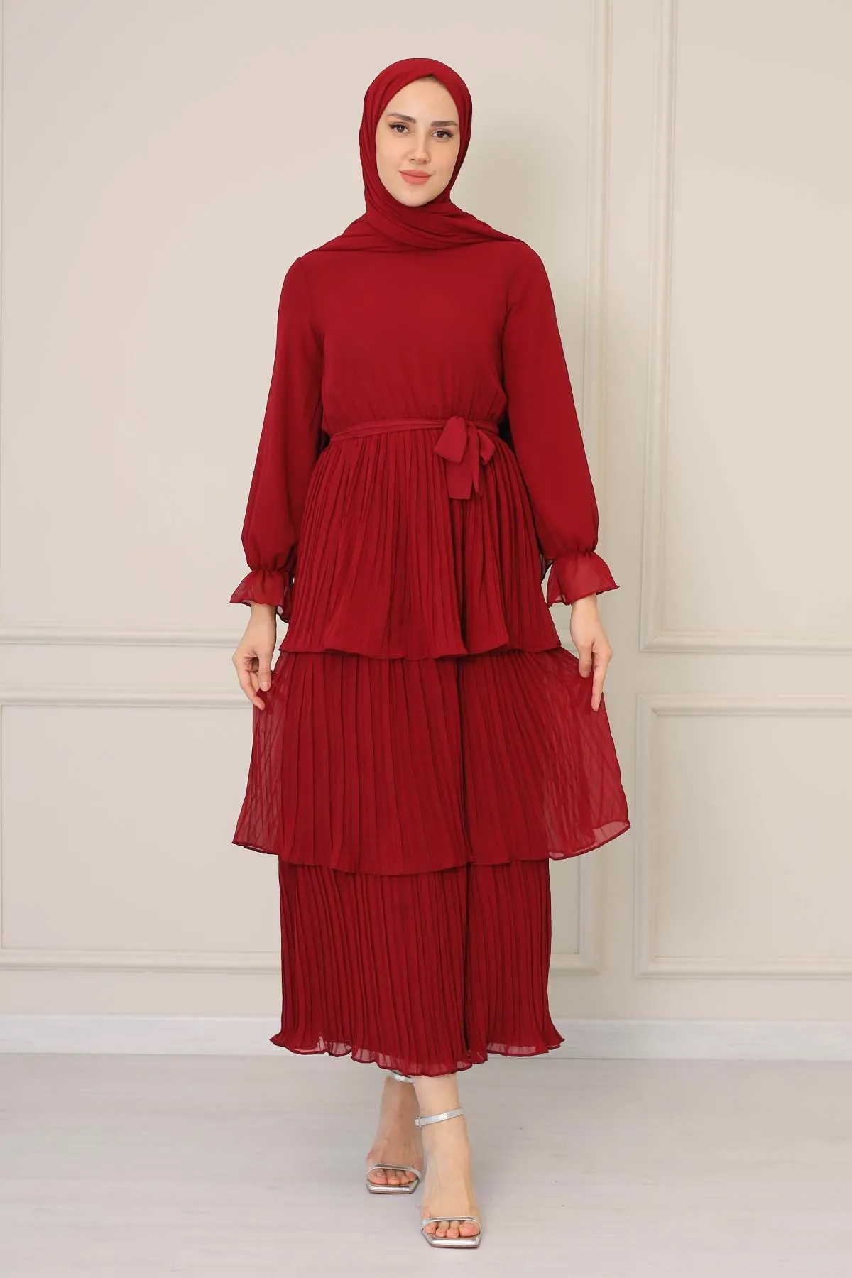 Premium Turkish productsOnline shop Chiffon dress for veiled women with ...